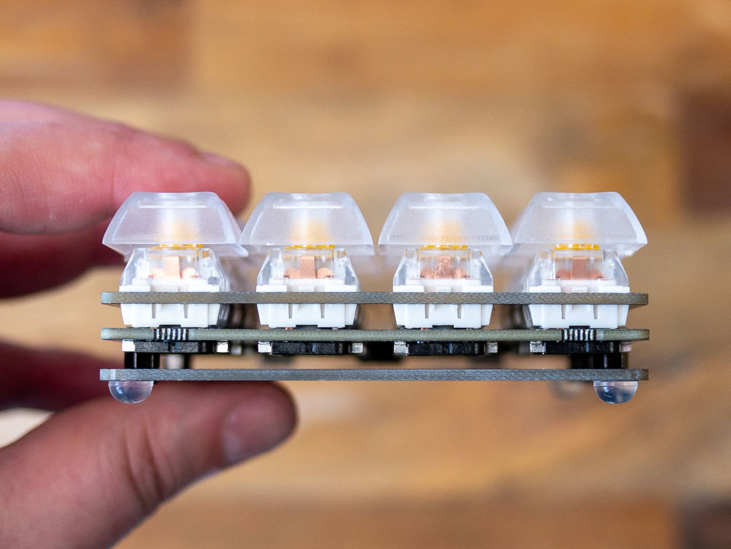 Assembling Keybow 2040