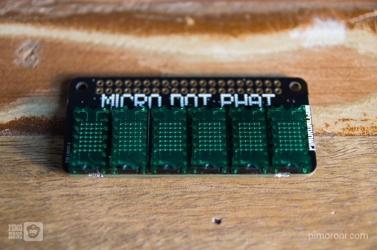 Assembling Micro Dot pHAT