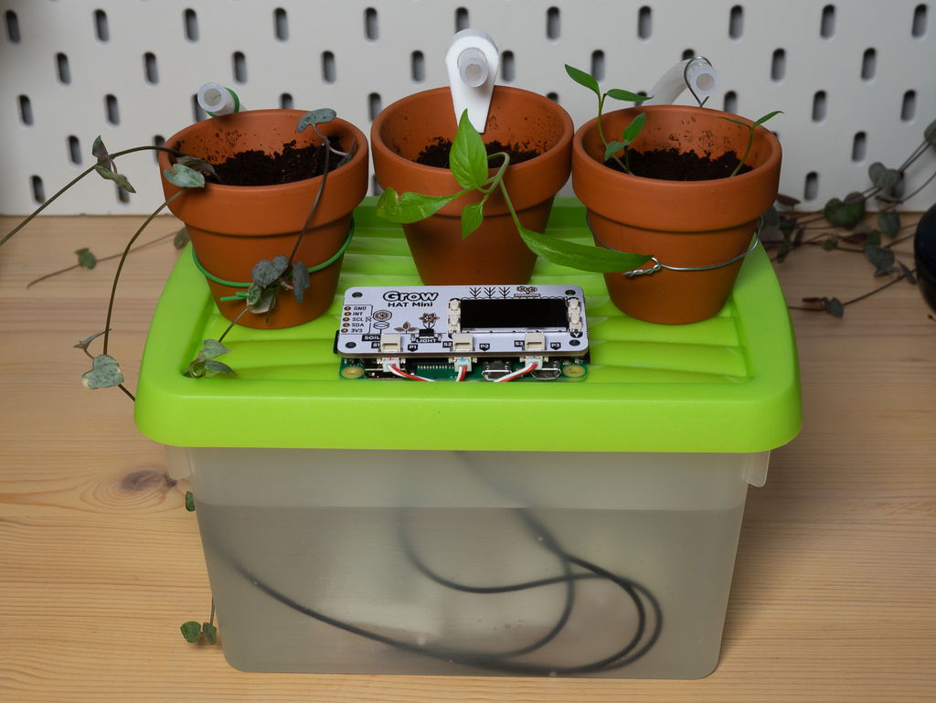 Auto-Watering with Grow