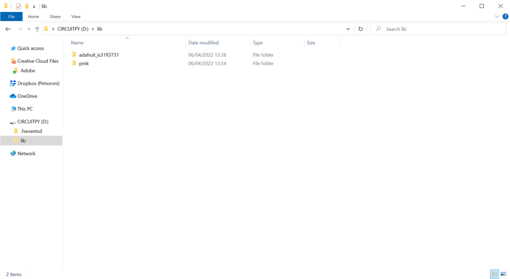CircuitPython and Keybow 2040