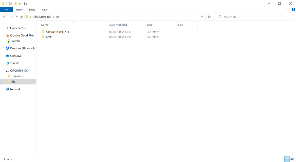 CircuitPython and Keybow 2040