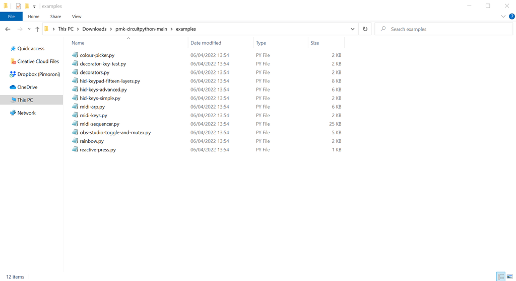 CircuitPython and Keybow 2040
