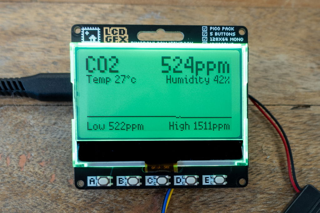 CO2 Detection with SCD41