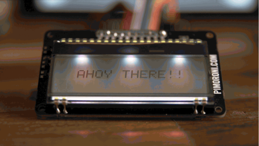 Display-O-Tron Breakout with Raspberry Pi
