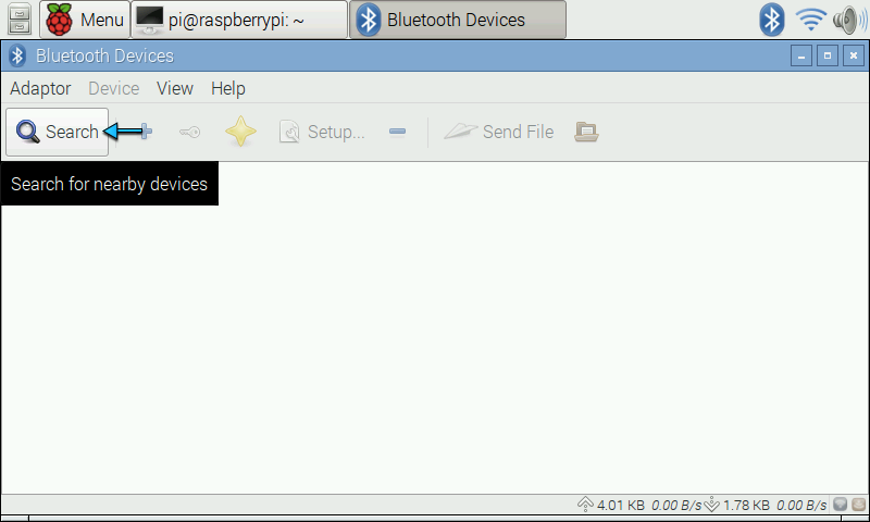 Sending and receiving files using Bluetooth