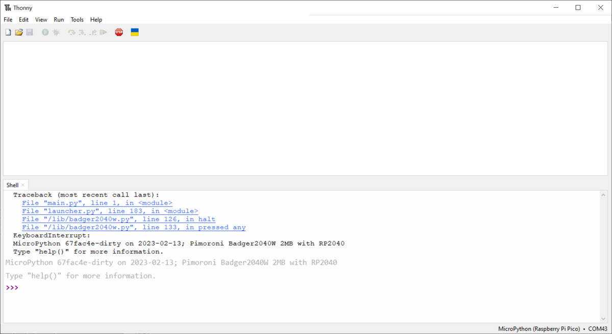 Getting Started with Badger 2040