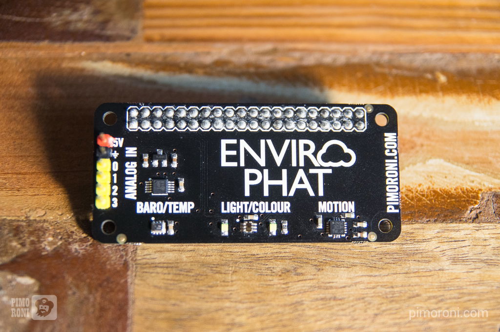 Getting started with Enviro pHAT