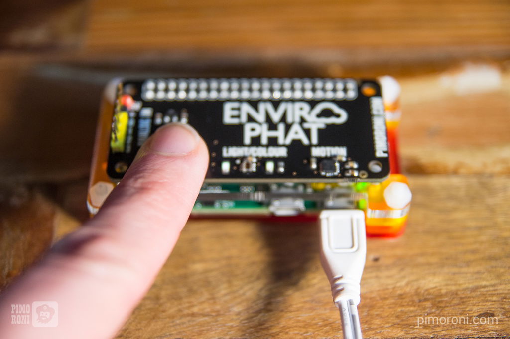 Getting started with Enviro pHAT