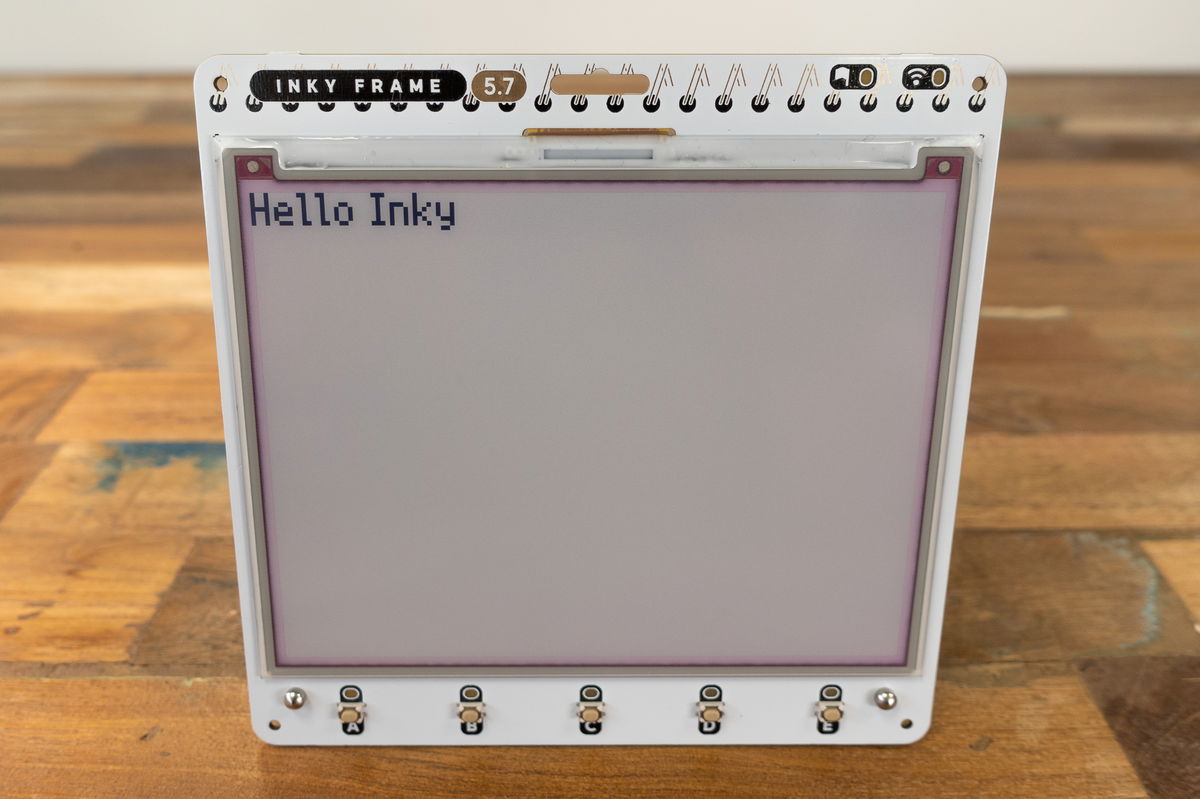 Getting Started with Inky Frame