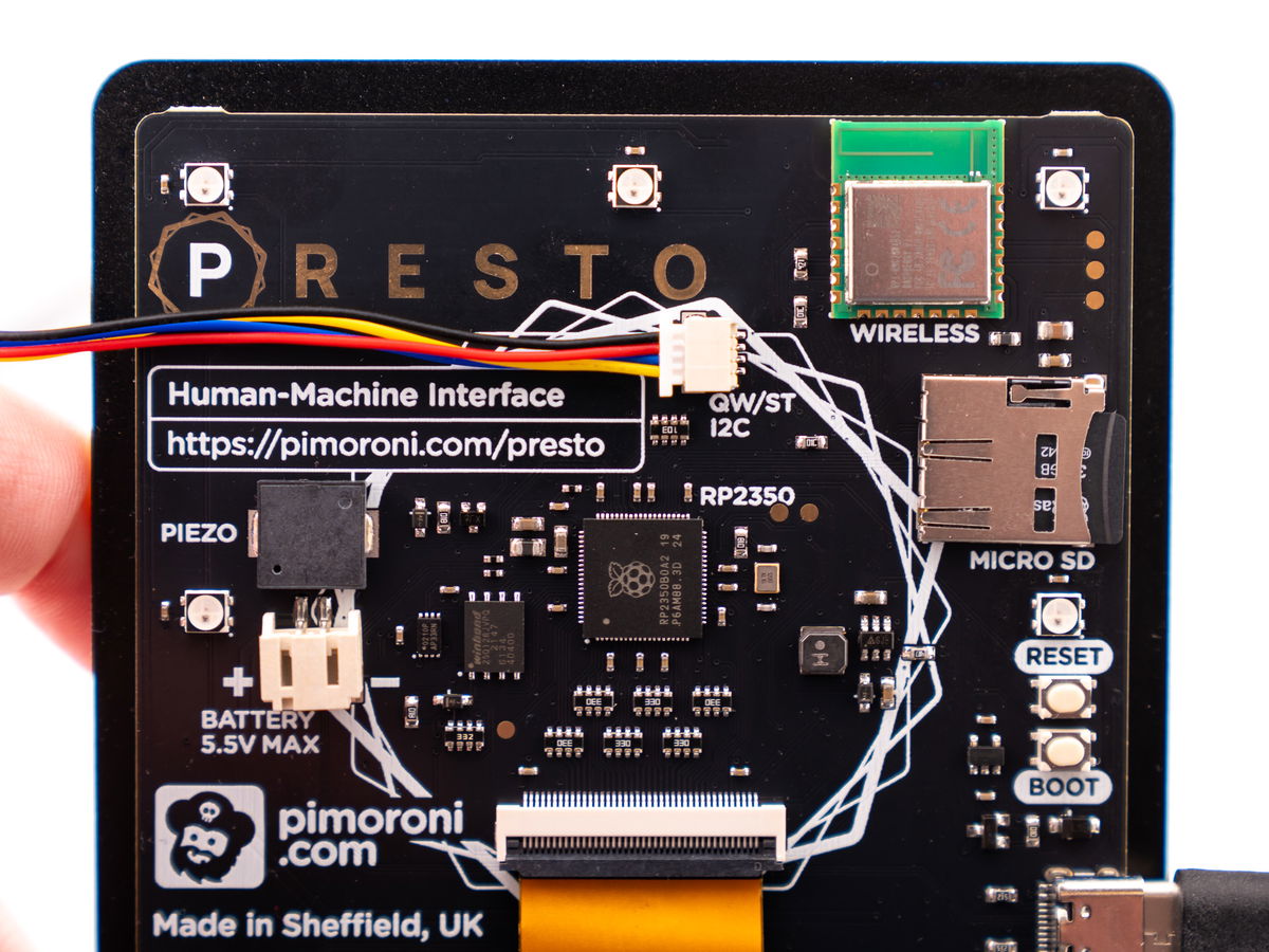 Getting Started with Pimoroni Presto