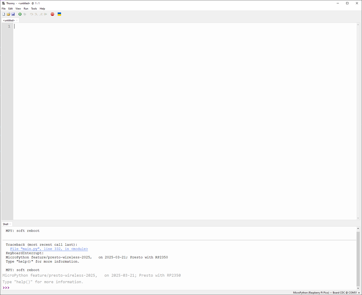 Getting Started with Pimoroni Presto
