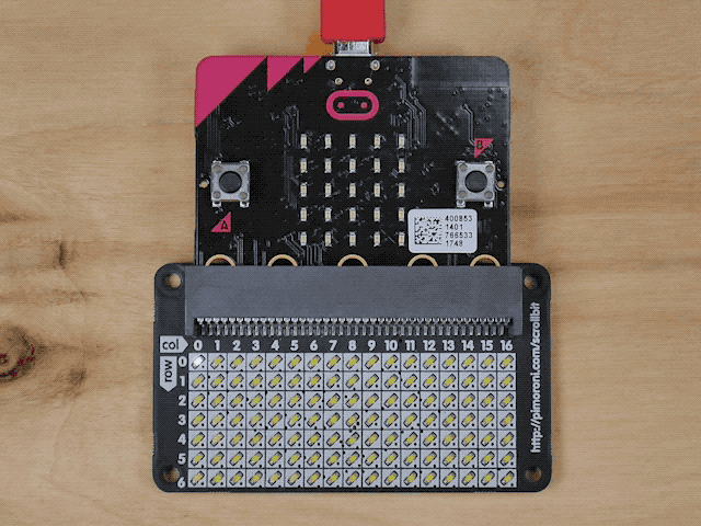 Getting Started with scroll:bit and MakeCode