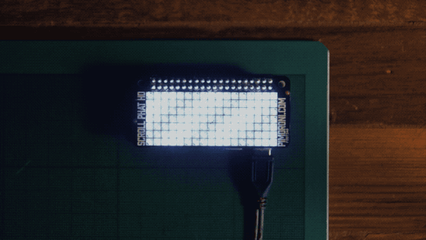 Getting Started with Scroll pHAT HD