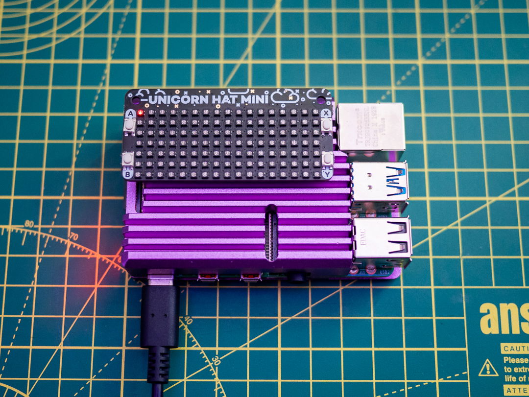 Getting Started with Unicorn HAT Mini
