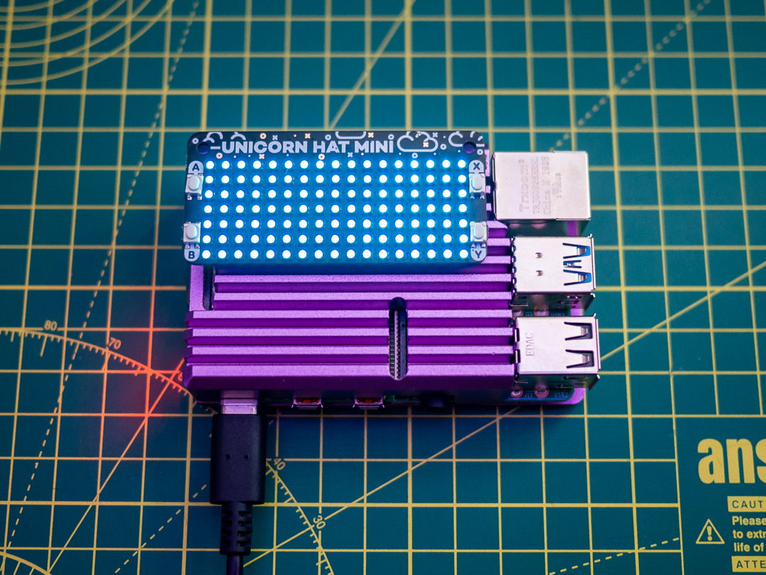 Getting Started with Unicorn HAT Mini