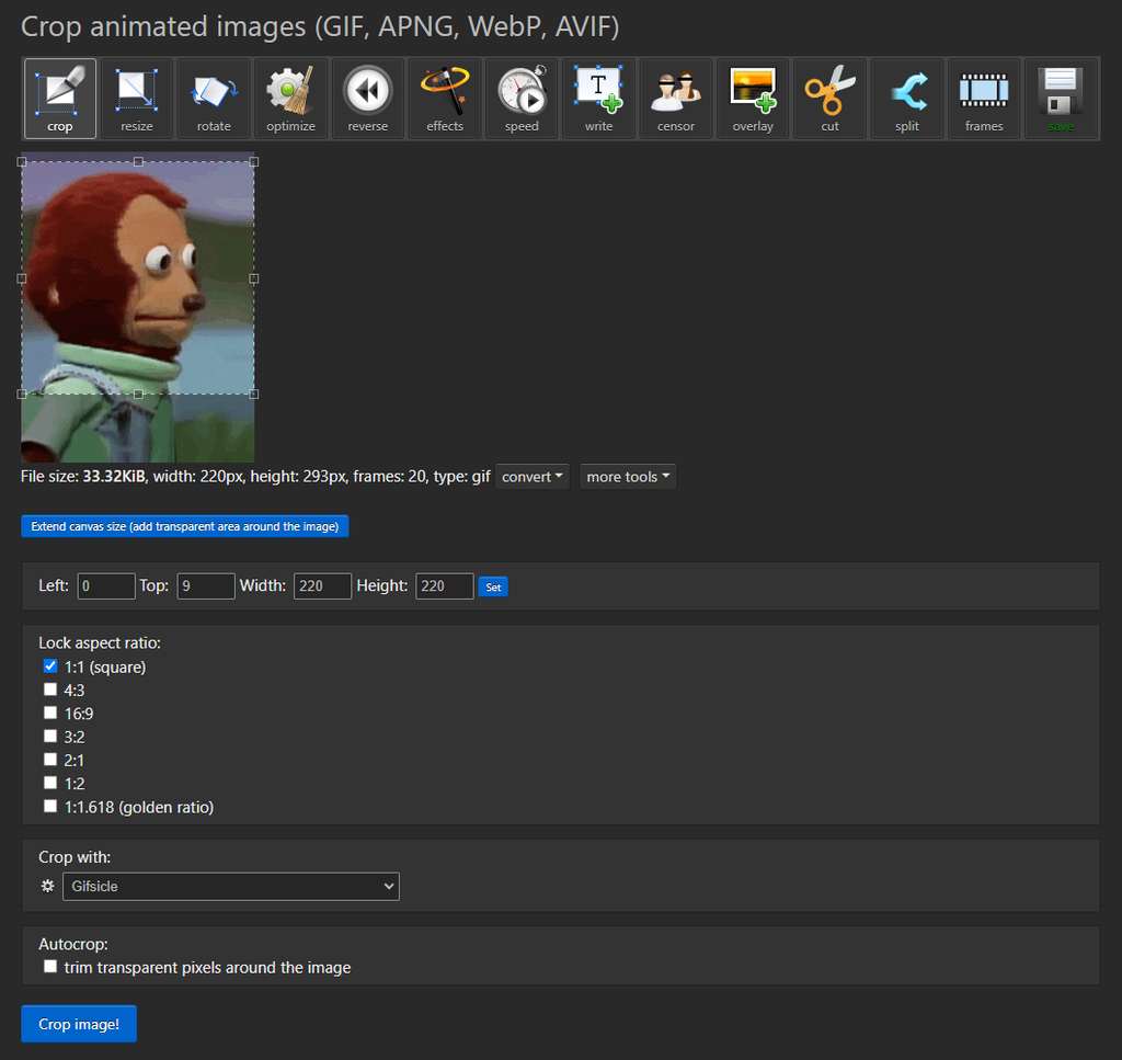 Displaying Animated GIFs on Interstate 75 W