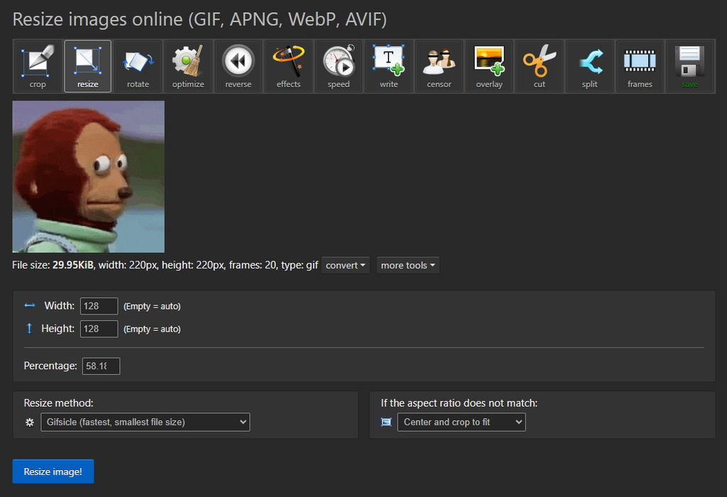 Displaying Animated GIFs on Interstate 75 W