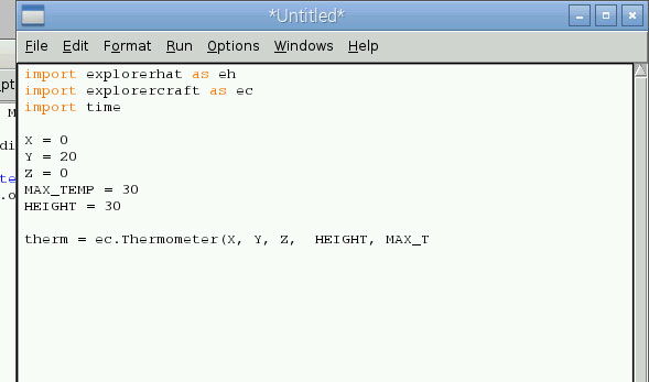 Making a Minecraft Thermometer