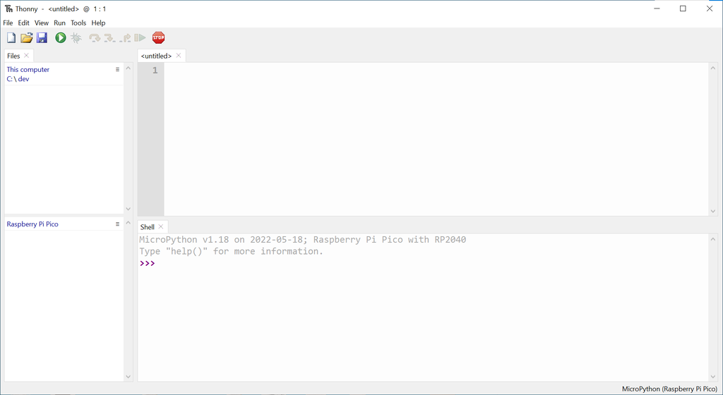 MicroPython and VL53L5CX