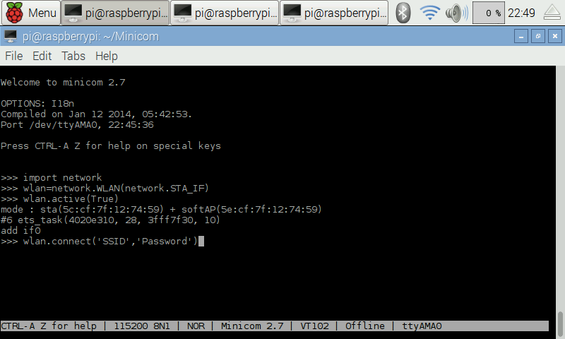 Micropython On The Esp Iot Phat