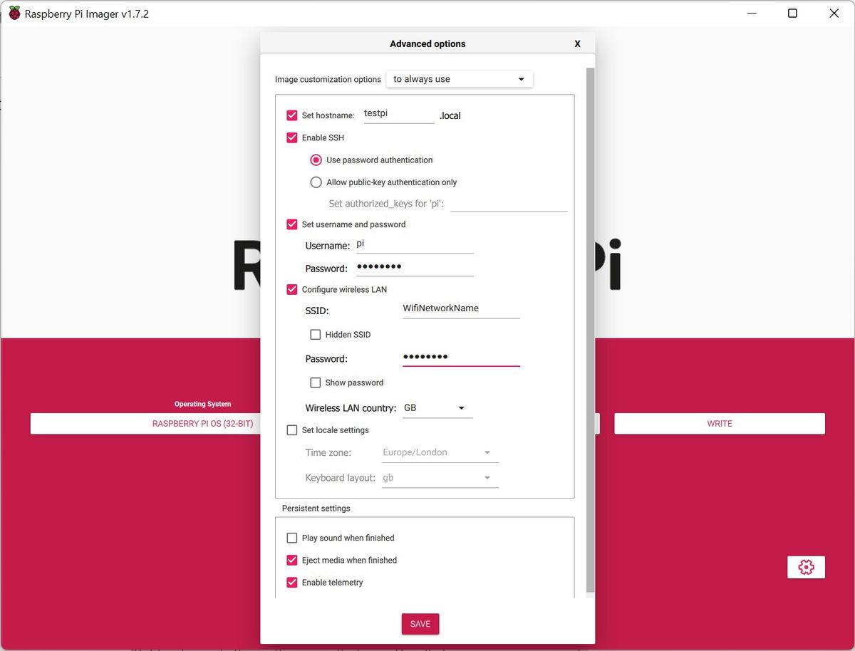 Setting up a Headless Pi