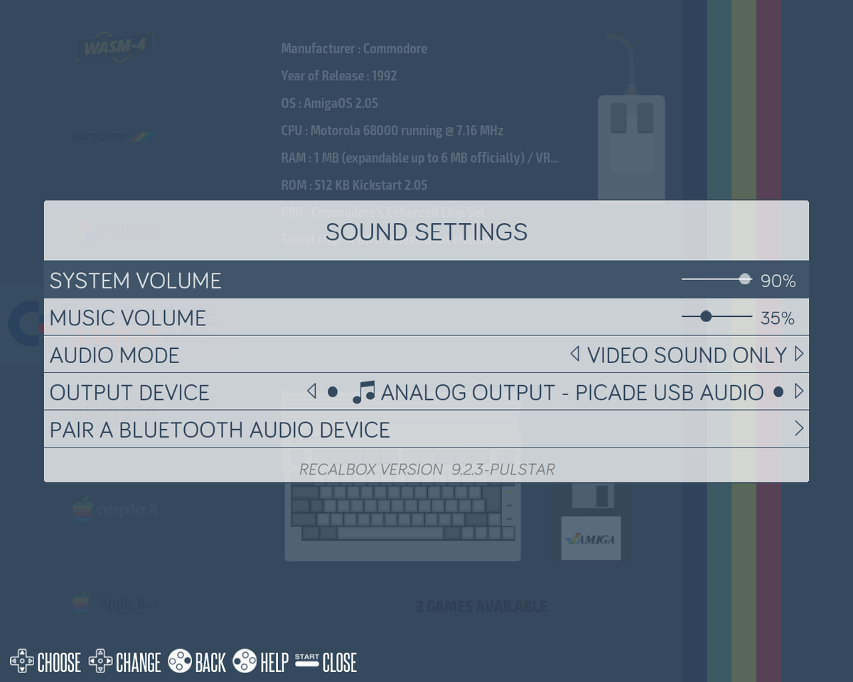 Setting Up Picade Max