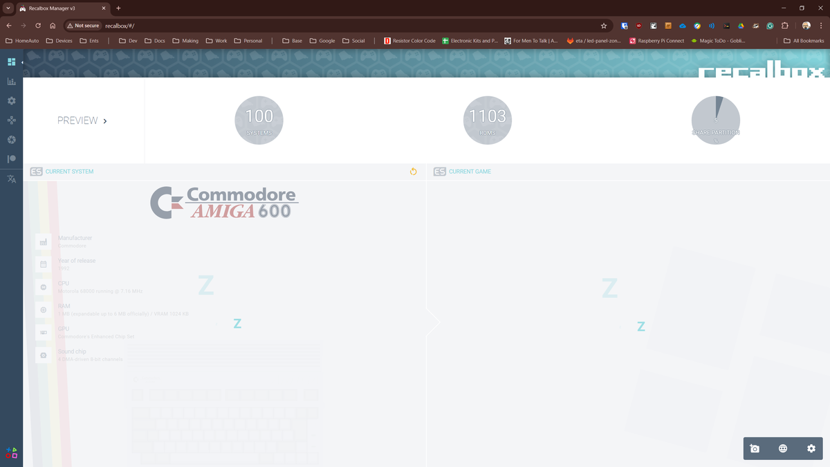 Setting Up Picade Max